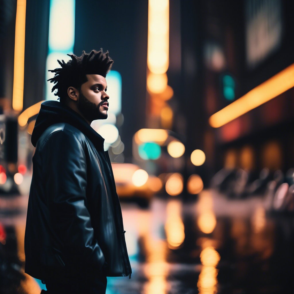 The Weeknd Digital Portraits - Etsy