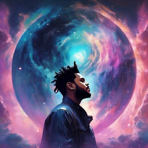 The Weeknd Digital Portraits - Etsy