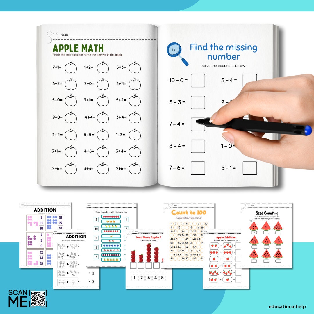 Printable Math Activities Games, Addition Dice, Count, Subtraction ...