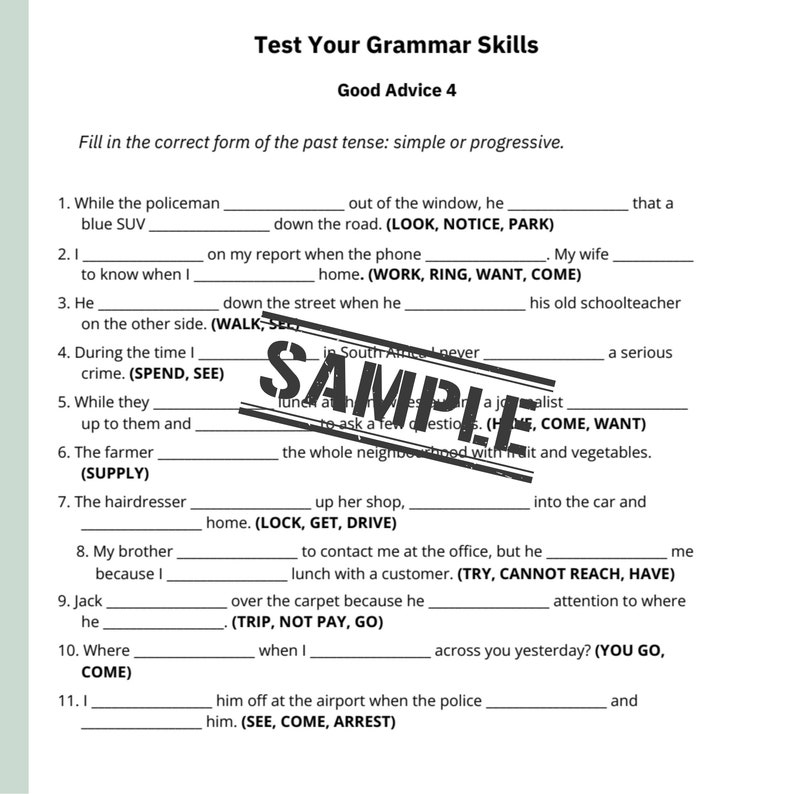 150 Grammar and 30 Vocabulary Worksheets for ESL Class - Homeschooling ...