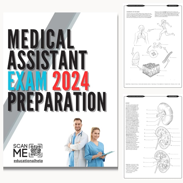 Medical Assistant Study Guide - Etsy