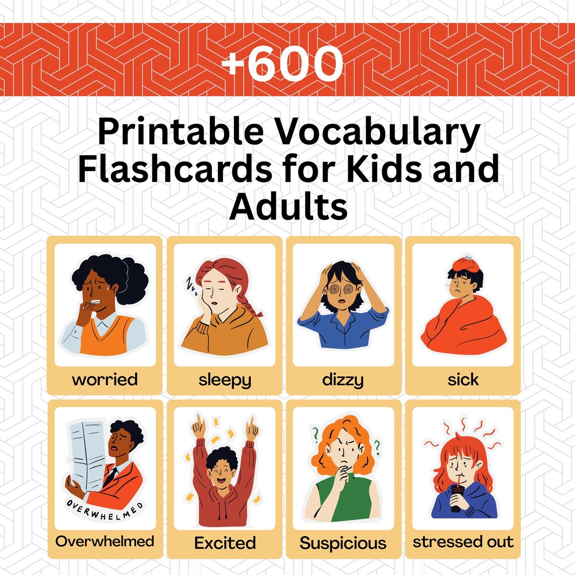 More Than 600 ESL Flashcards - Creative Vocabulary Cards for ESL ...