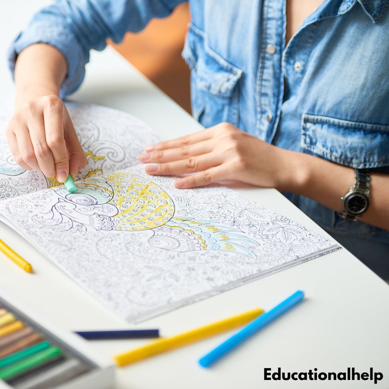 100 Coloring and Tracing Pages Bundle | Kindergarten Workbook ...