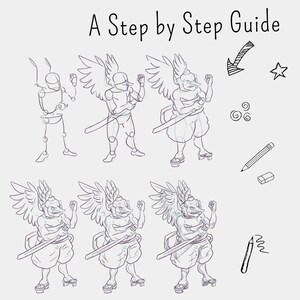 150 Fantasy Creatures, Dragons, Monsters and How to Draw Them - Step by ...