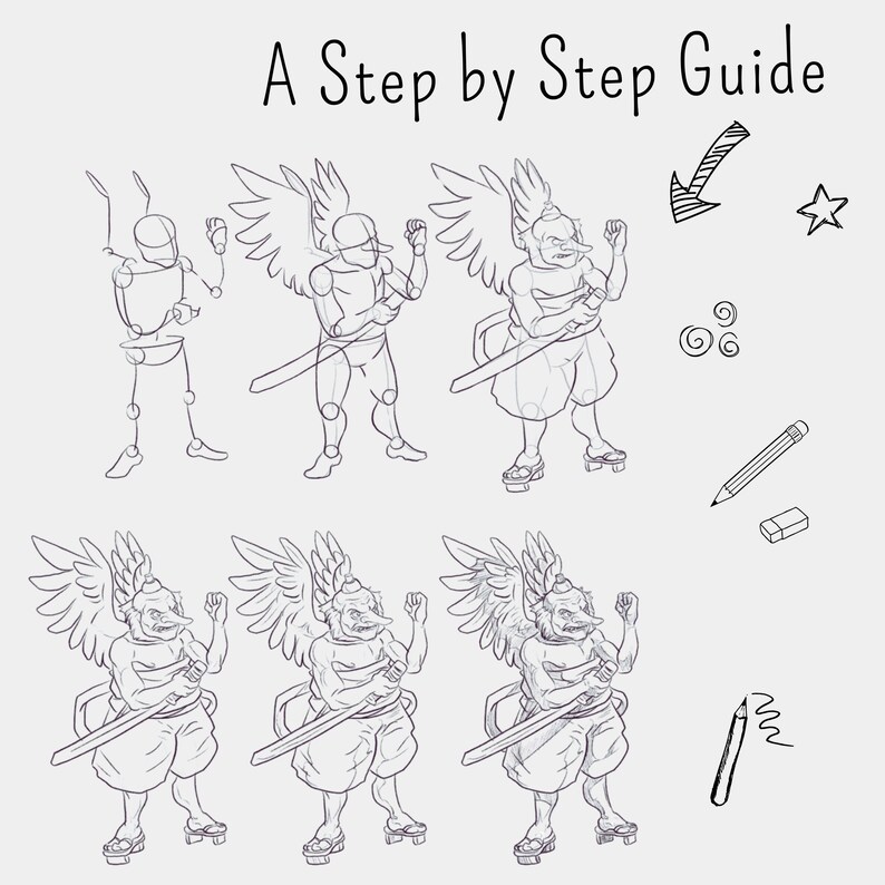 150 Fantasy Creatures, Dragons, Monsters and How to Draw Them - Step by ...