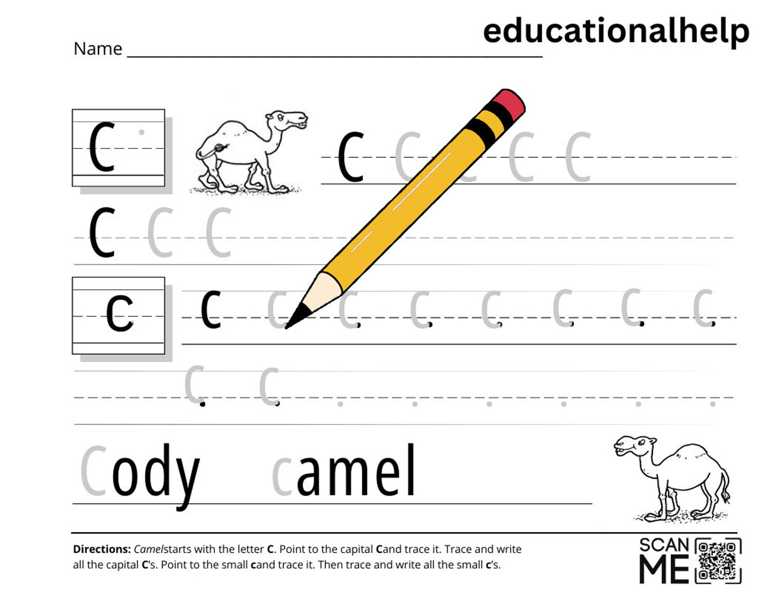 Basic Writing Skills - Know Your Alphabet for Kids Pencil Skills Shapes ...