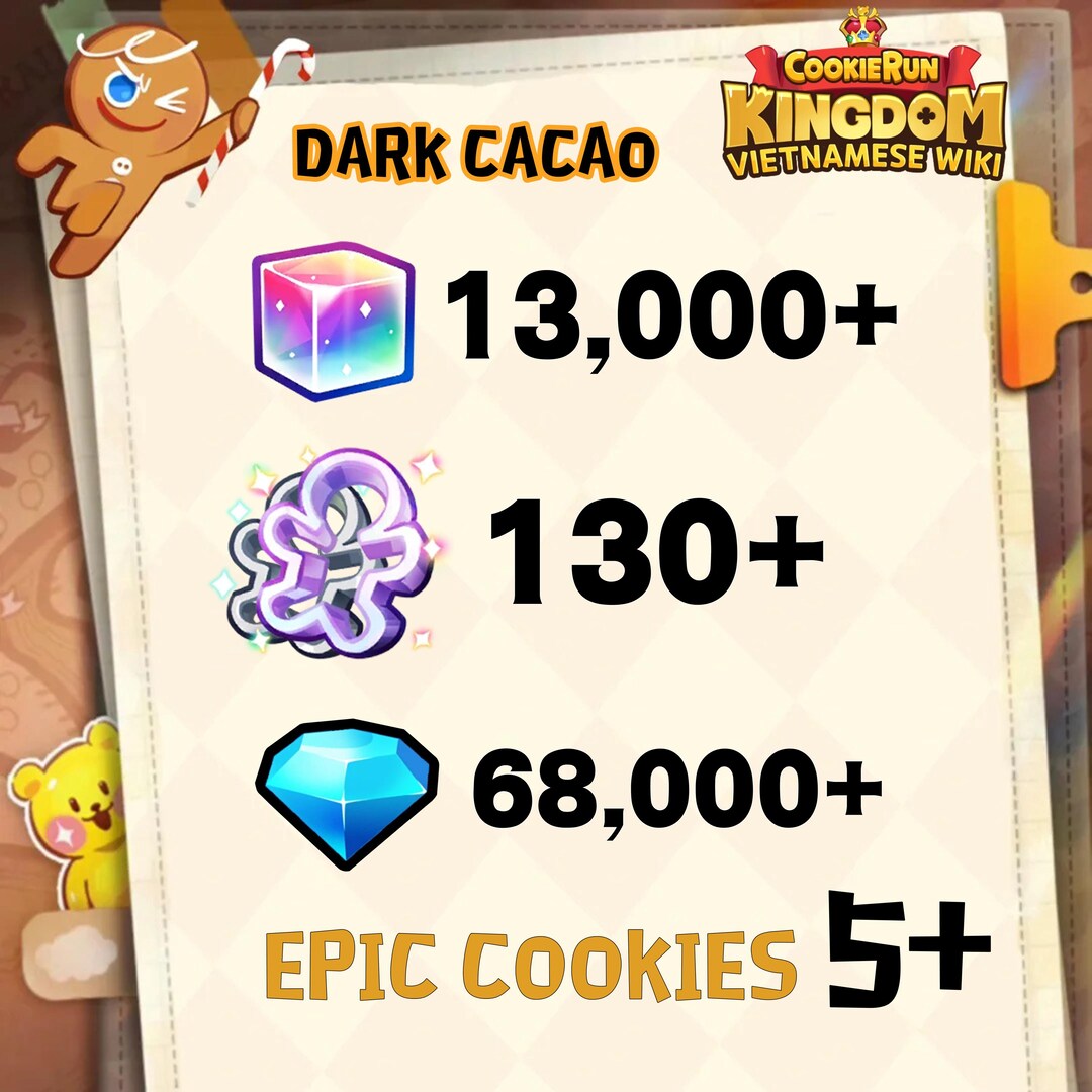 13000+ Rainbow Cubes *68000+ Crystals*epic Cookies*130+cookie Cutters*dark CACAO - Etsy
