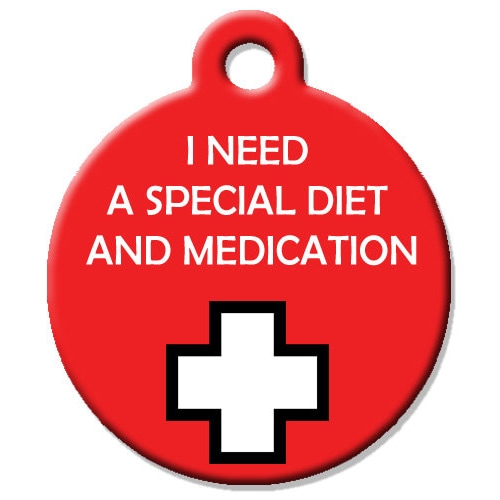 Medical ID Tag I Need Medication Medical Alert - Etsy