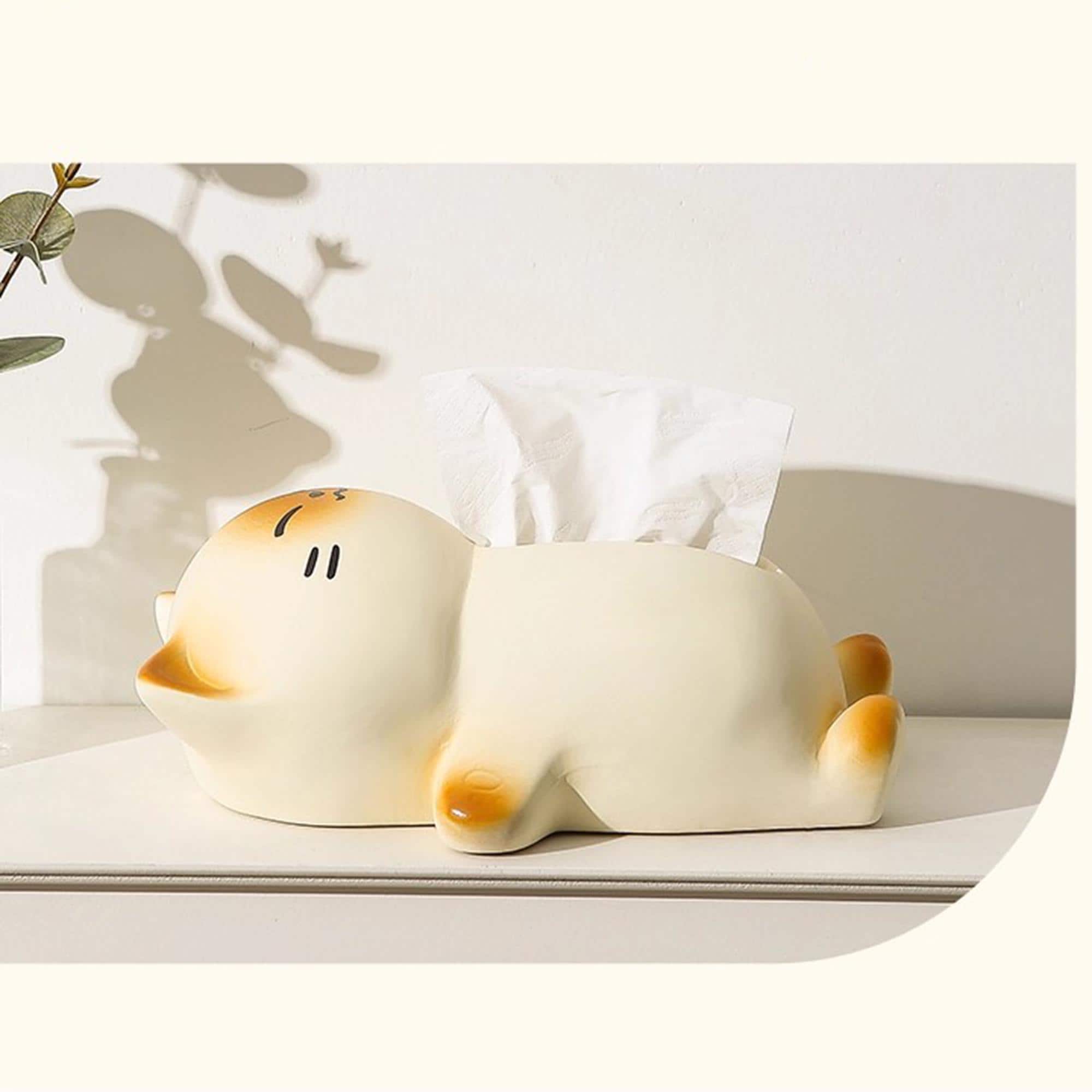 Ceramic Siamese Cat Tissue Box, Home Decor - Etsy