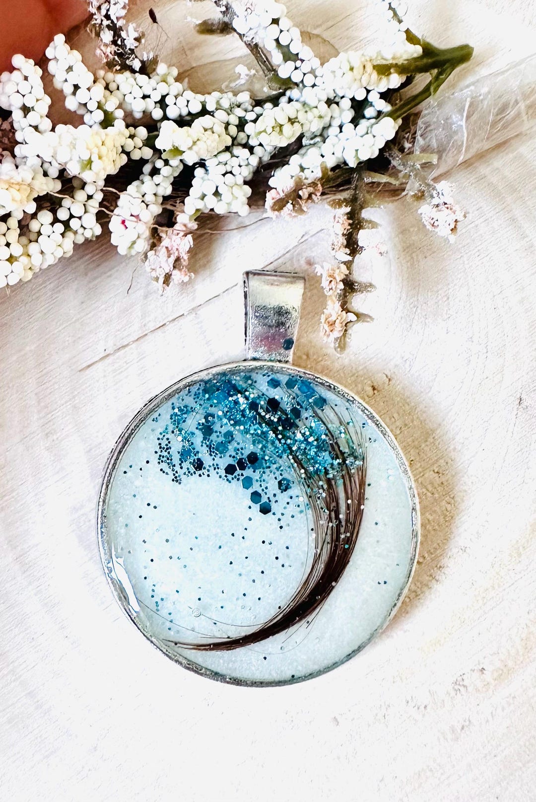 Cremation Jewelry Pendant, Silver Oval, Hair Keepsake Locket - Etsy