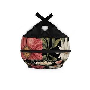 Botanical Backpack, Wildflower Pattern Rucksack, Floral Print Bag ...