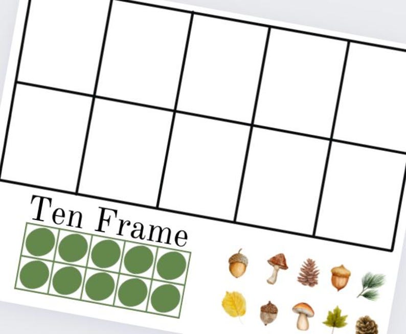 Printable 10 Frame - Etsy
