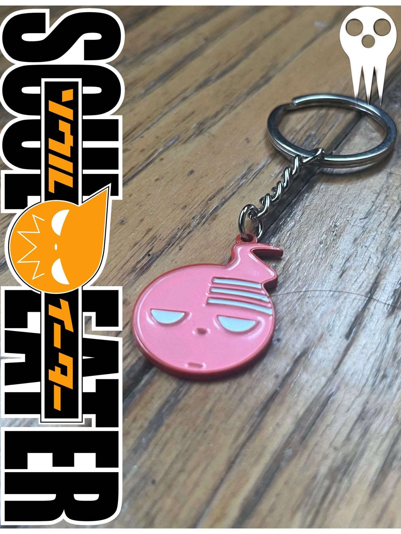 Soul Eater Trio Enamel Metal Keychains - Etsy