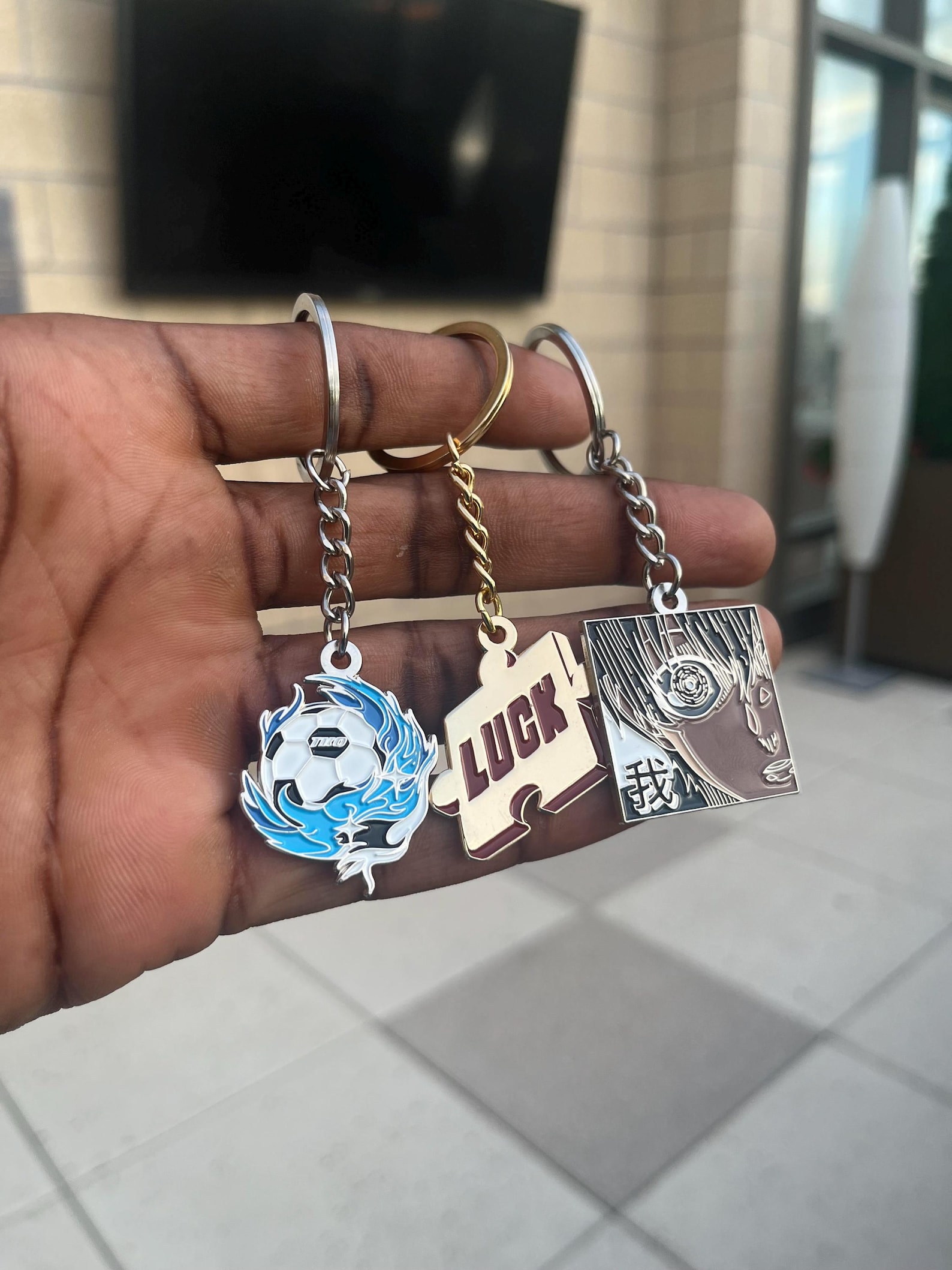 Blue Lock Anime Enamel Metal Keychains - Etsy