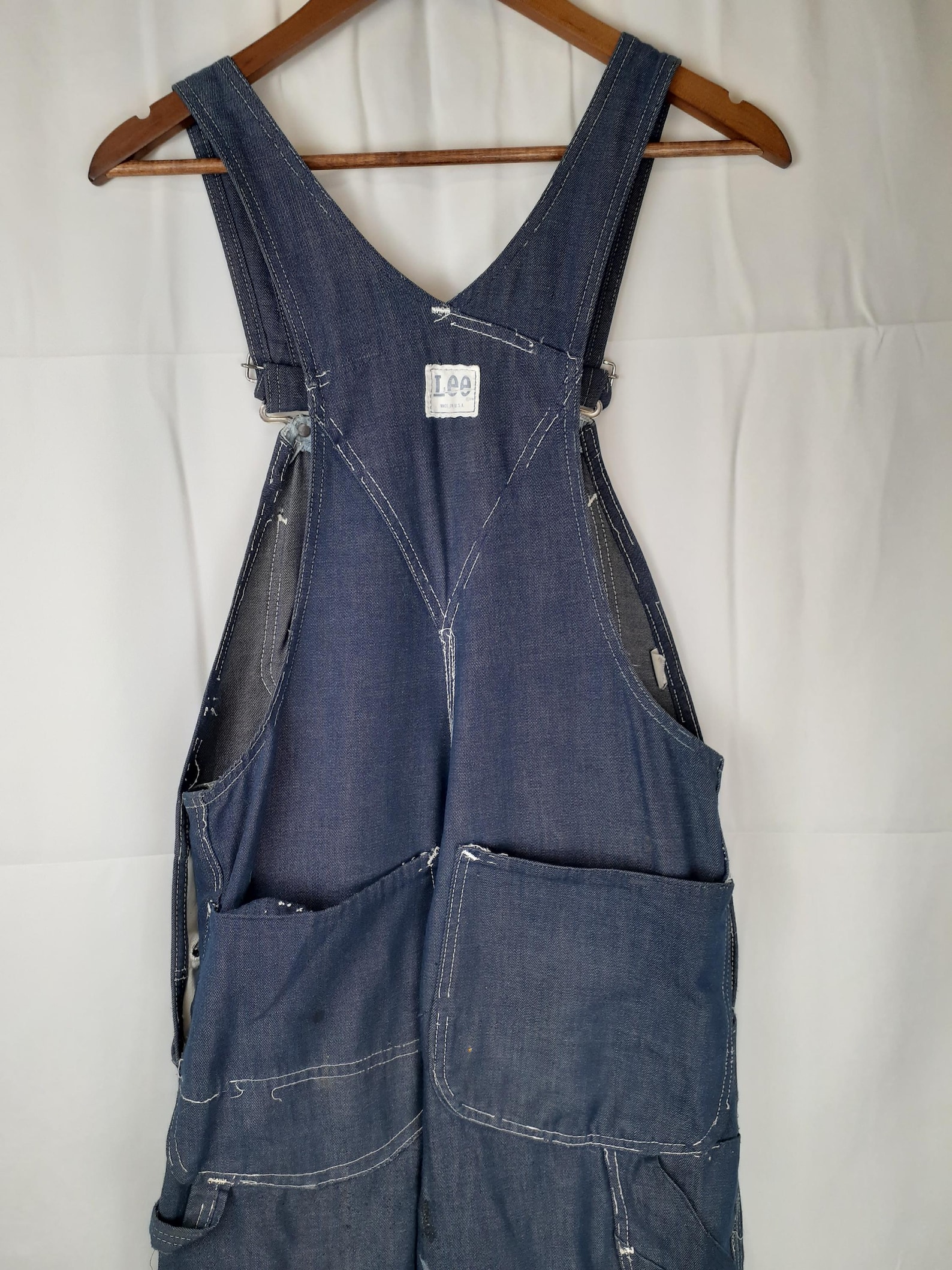 Vintage Lee Denim Overalls - Etsy