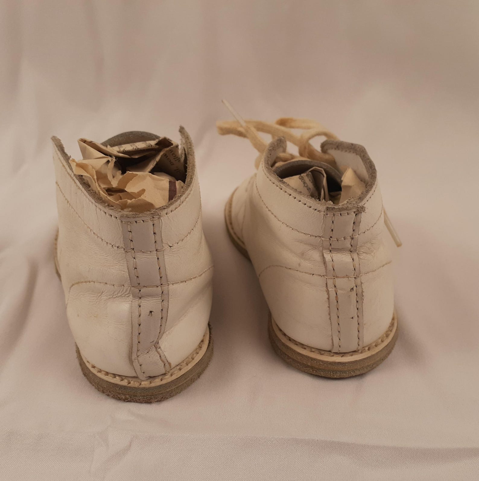 Vintage White Leather step Master Toddler Shoes - Etsy