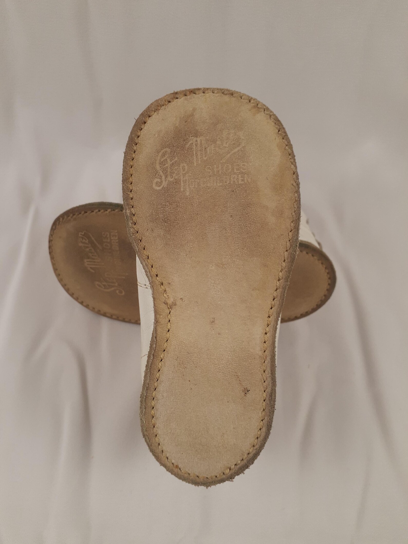 Vintage White Leather step Master Toddler Shoes - Etsy