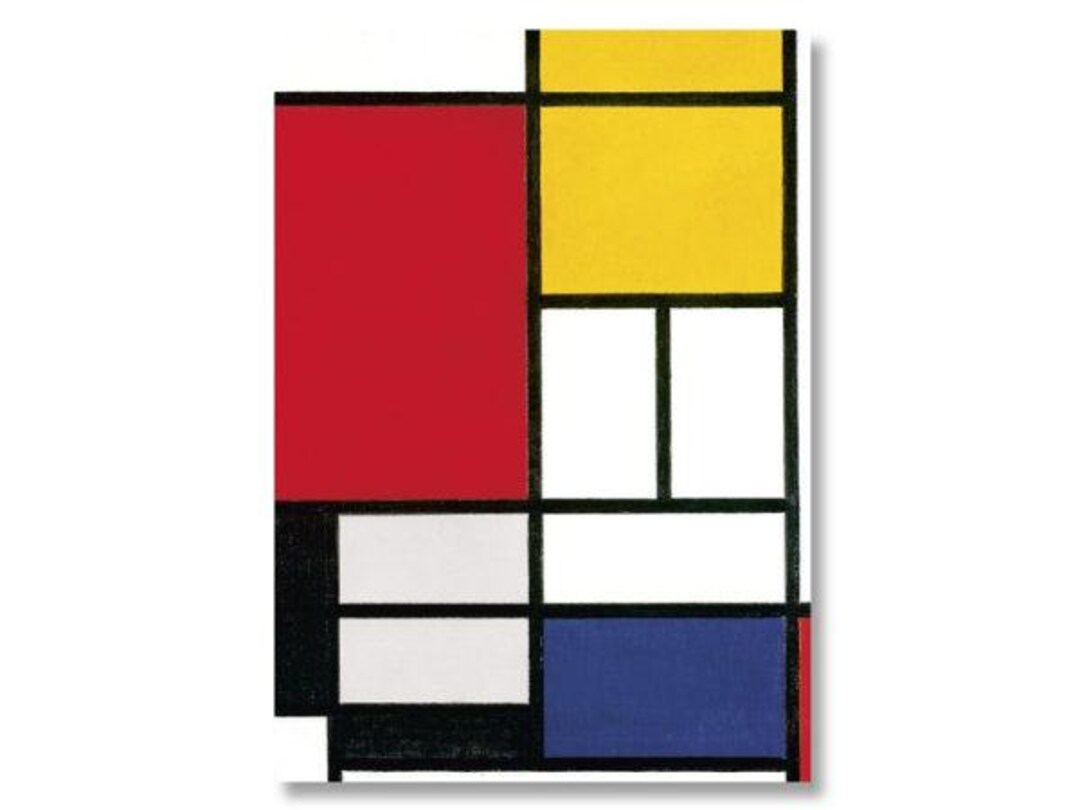 Poster 50×70, Mondrian - Etsy
