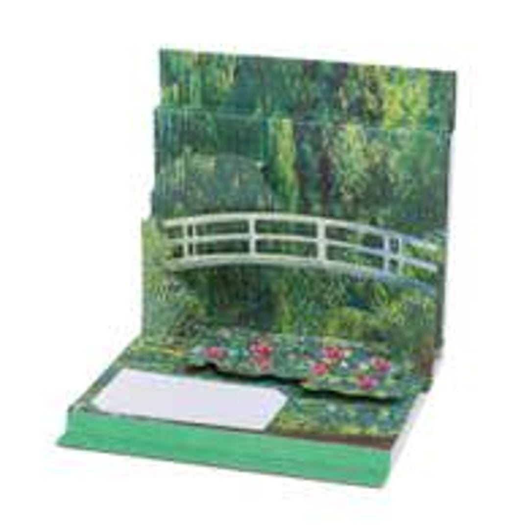 Japanese Bridge – Monet Pop-up Card, - Etsy