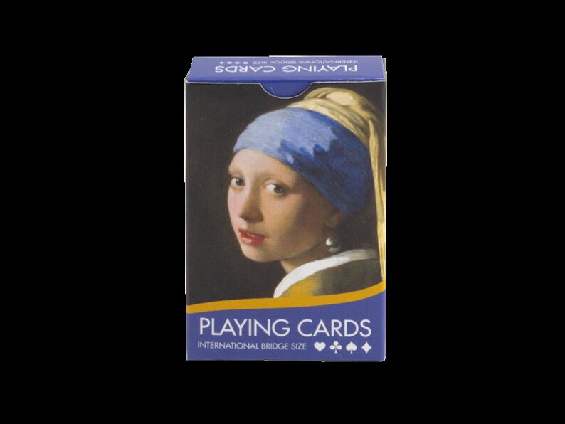 Playing Cards, Girl With a Pearl Earring, Vermeer - Etsy
