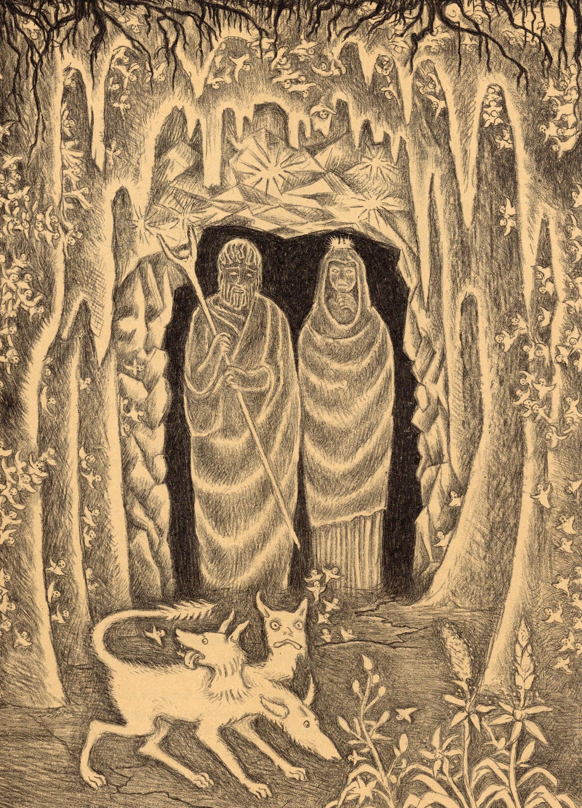 Hades & Persephone Abduction, Underworld, and Demeter- Greek Myth Art ...