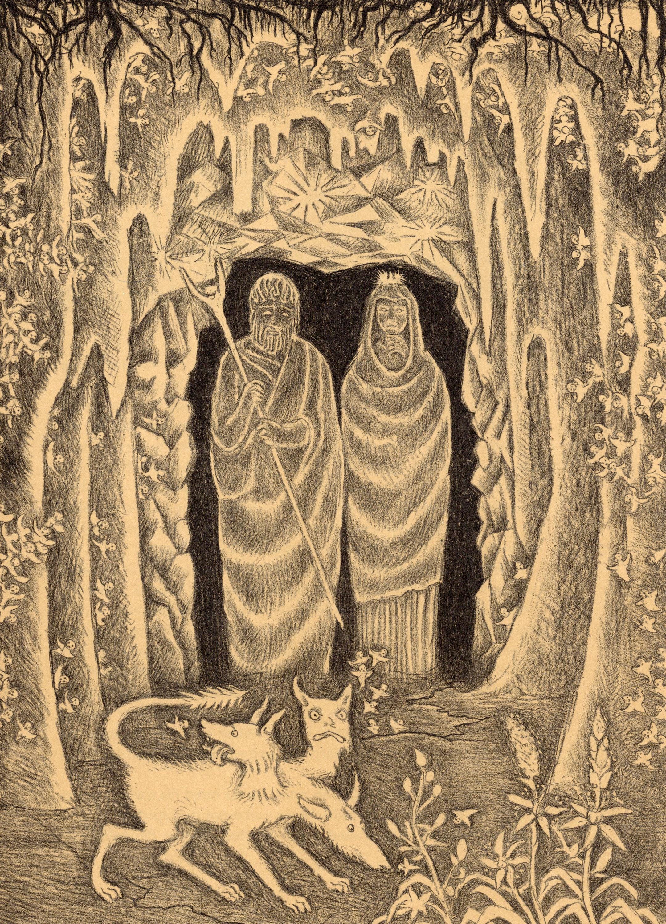 Hades & Persephone Abduction, Underworld, and Demeter- Greek Myth Art ...