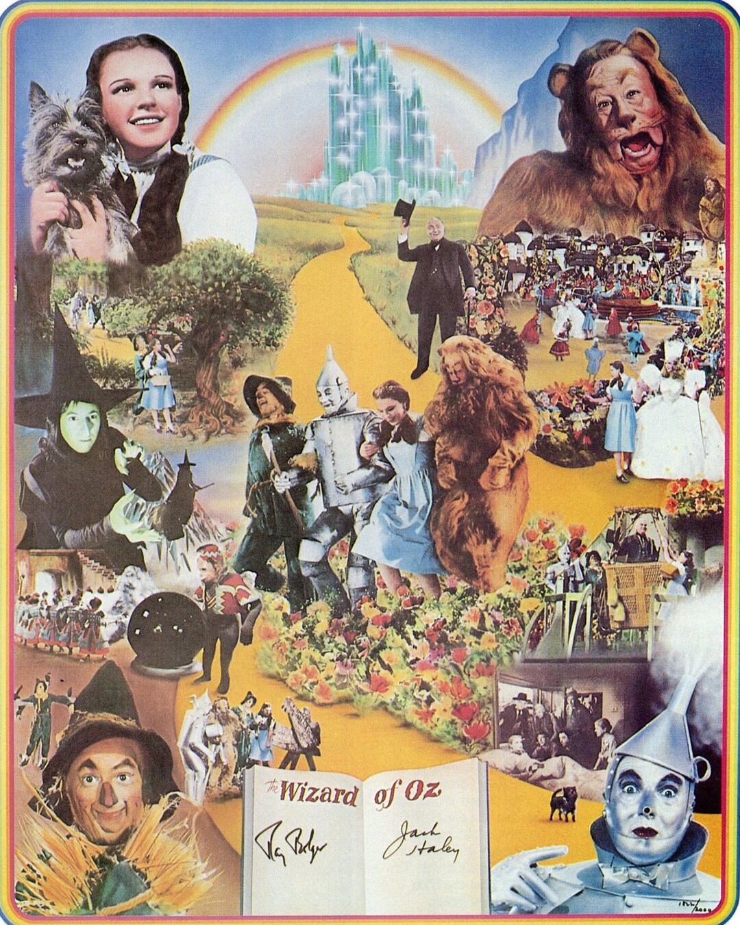 The Wizard of Oz - Collage Posters - Art Print for Wall Decor Vintage ...