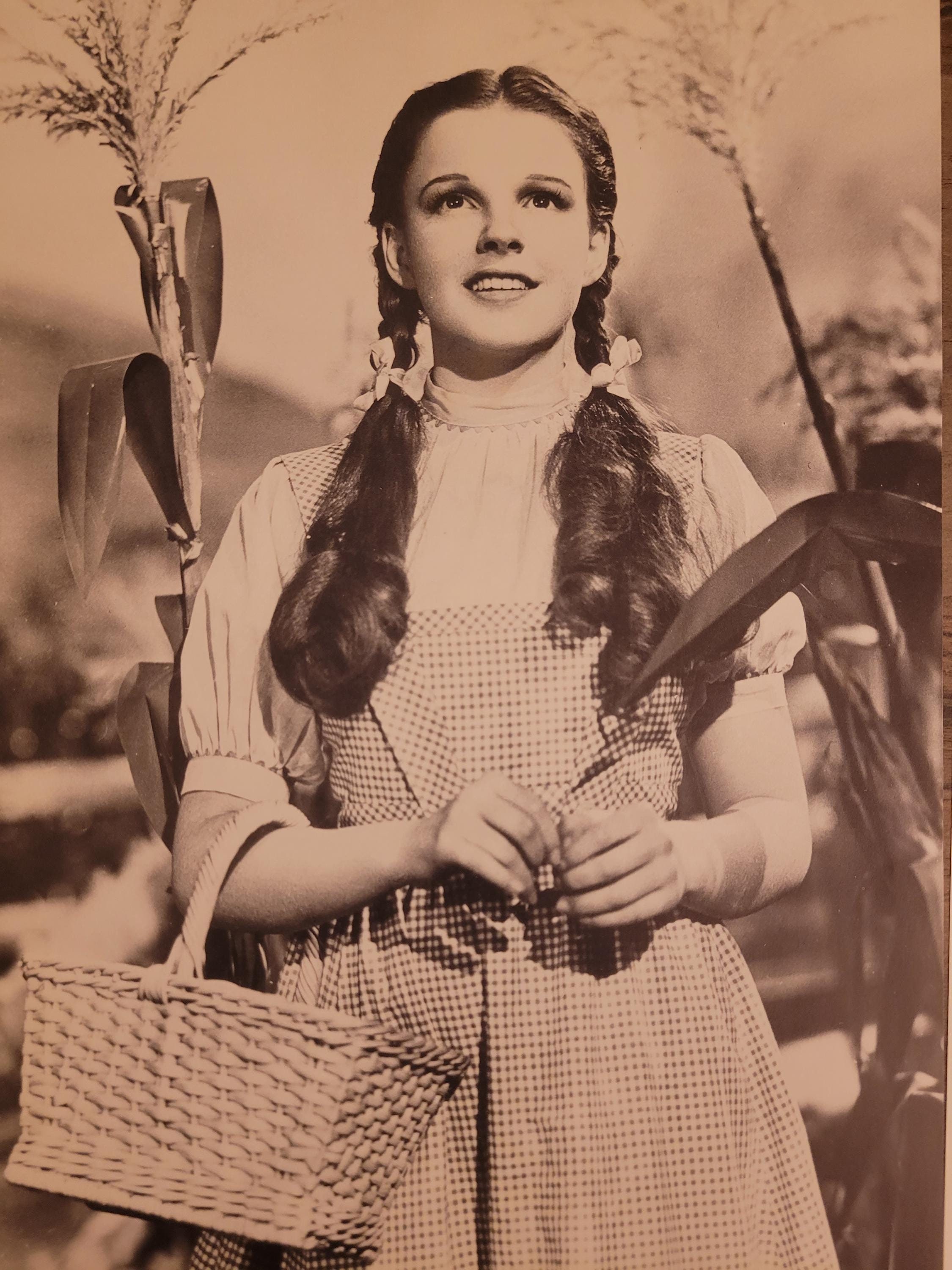 The Wizard of Oz - Dorthy Art Print for Wall Decor Vintage 1980s (set ...