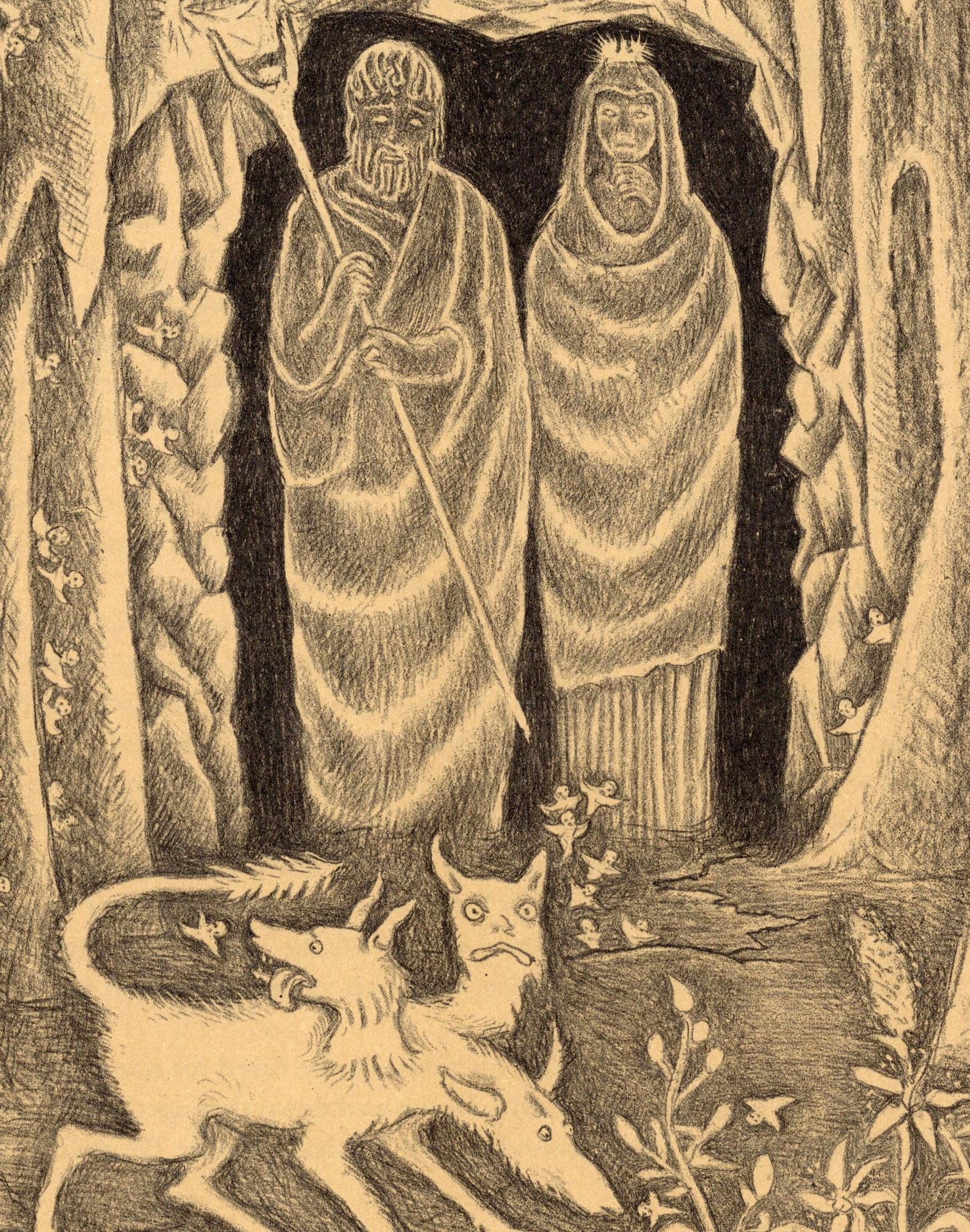 Hades & Persephone Abduction, Underworld, and Demeter- Greek Myth Art ...