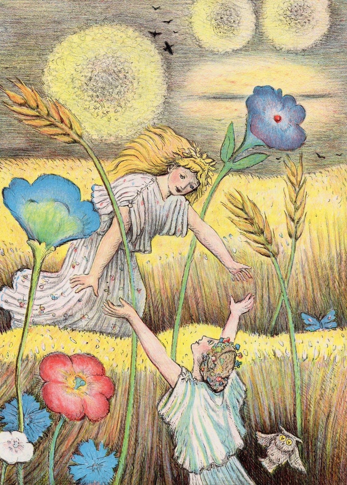 Hades & Persephone Abduction, Underworld, and Demeter- Greek Myth Art ...