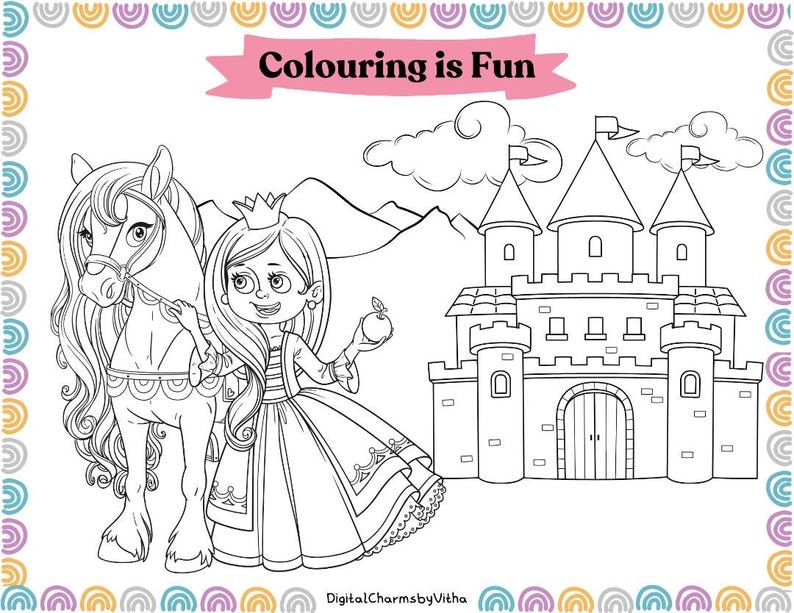 Princess Theme Busy Book - Etsy