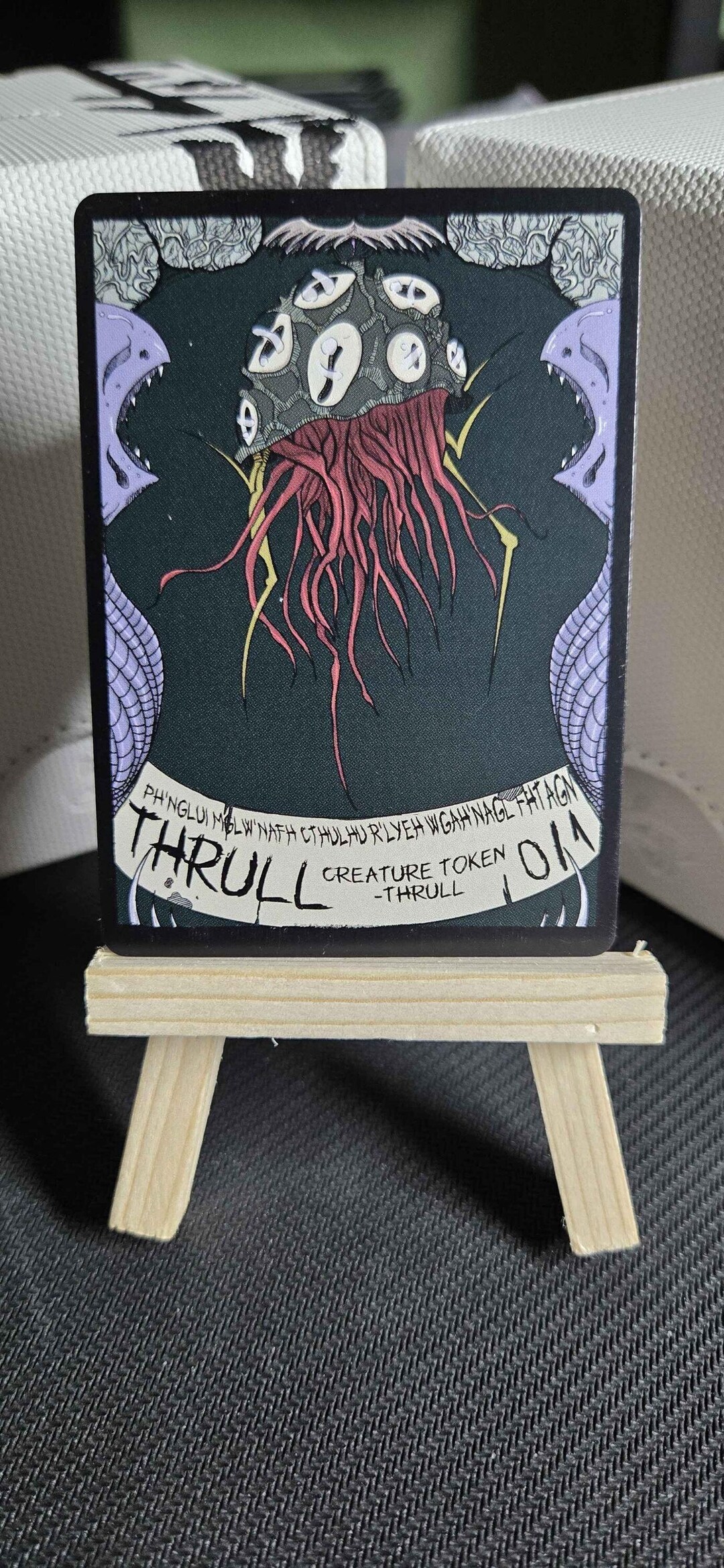 MTG Tangled Abomination Thrull Token - Etsy