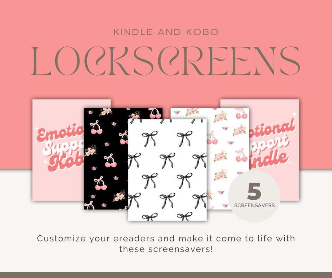 Colored Kindle/kobo/boox Screensaver Wallpaper | Lock Screen for E ...