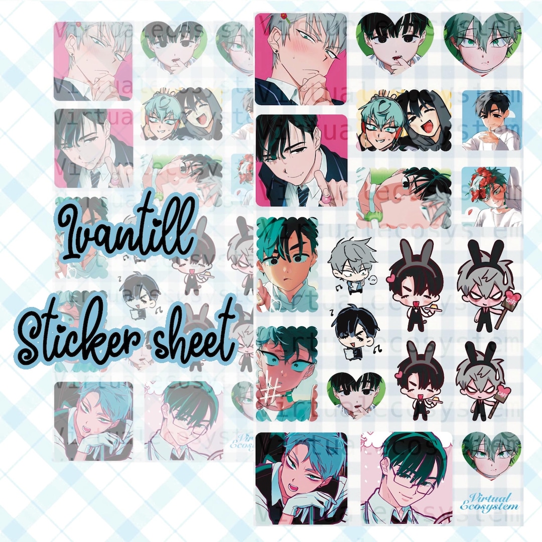 Alien Stage ALNST Ivantill Ivan & Till Sticker Sheet || Sticker Deco ...