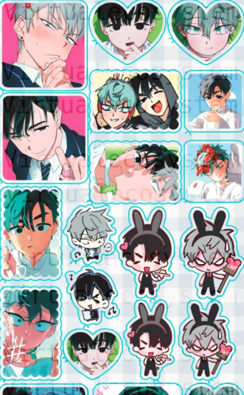 Alien Stage ALNST Ivantill Ivan & Till Sticker Sheet || Sticker Deco ...