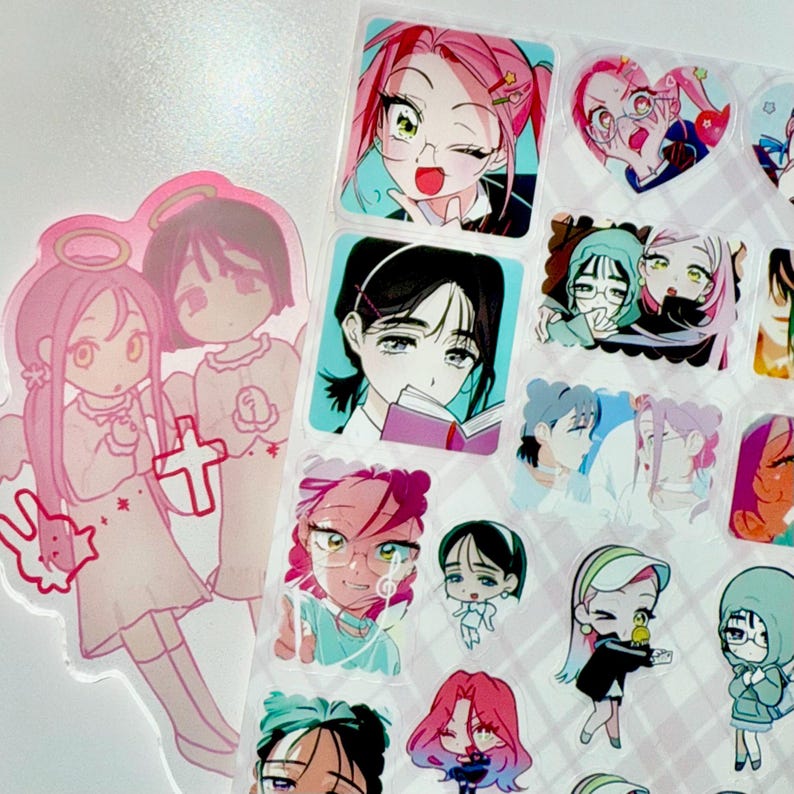 Alien Stage ALNST Mizisua Mizi & Sua Sticker Sheet || Sticker Deco ...