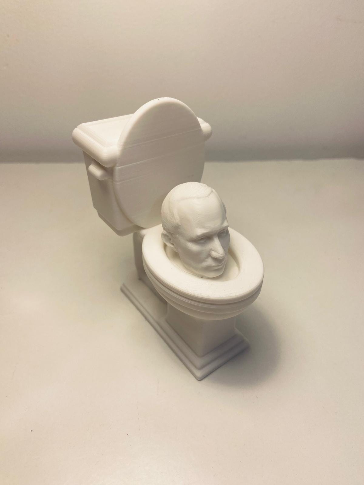 Hilarious Vladimir Putin Skibidi Toilet Figurine Quirky Political Humor ...