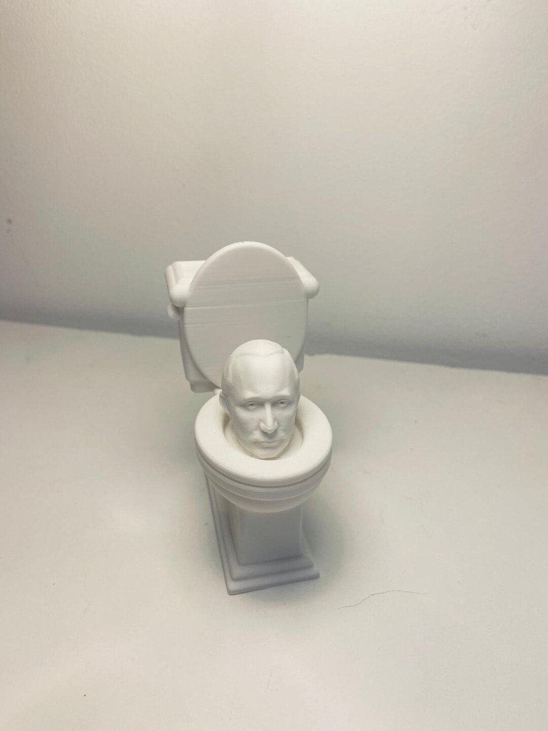 Hilarious Vladimir Putin Skibidi Toilet Figurine Quirky Political Humor ...