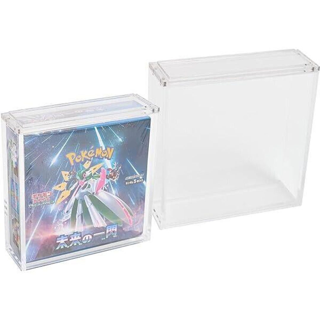 Casemon Pokemon Japanese Booster Box Acrylic Display Case - Etsy