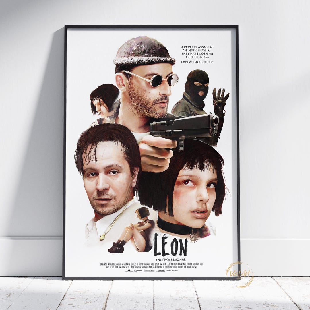 Leon : the Professional Poster Mathilda Wall Art Rolled Canvas Print ...