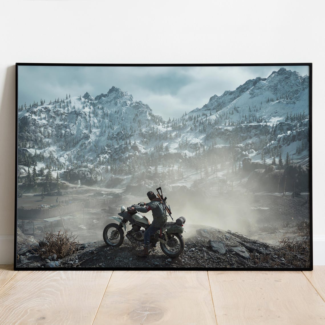 Days Gone Poster Deacon St. John Wall Art Rolled Canvas Print High ...