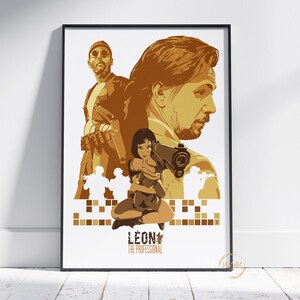 Leon : the Professional Poster Mathilda Wall Art Rolled Canvas Print ...