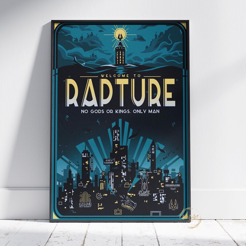 Bioshock Poster - Etsy UK
