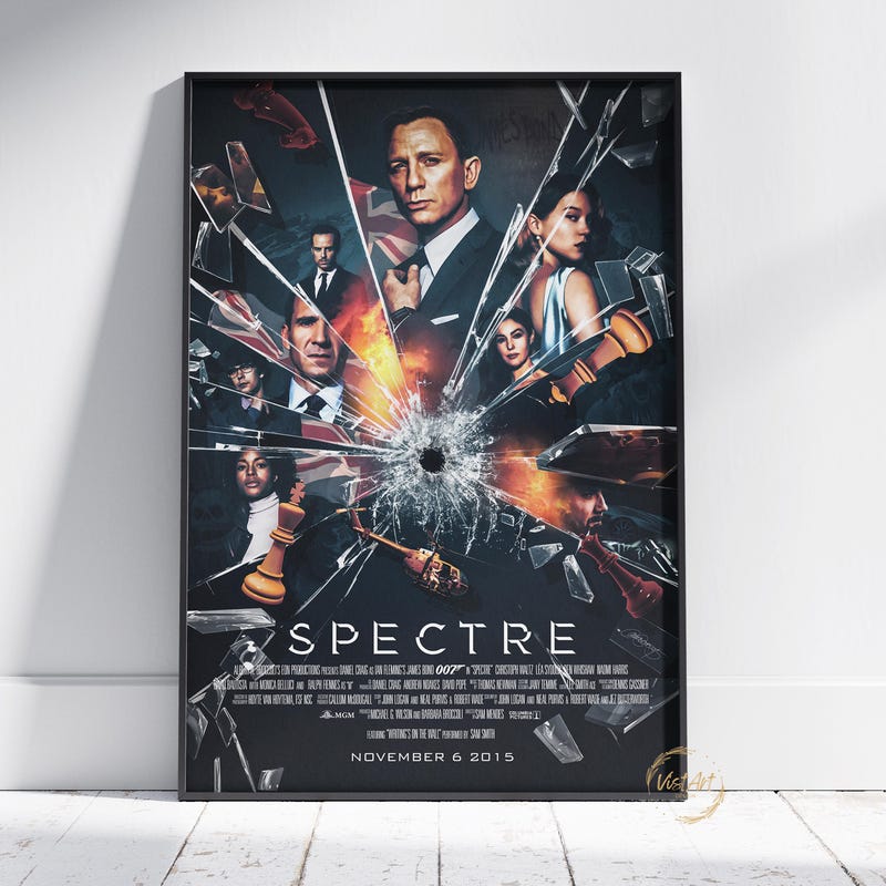 James Bond Poster - Etsy