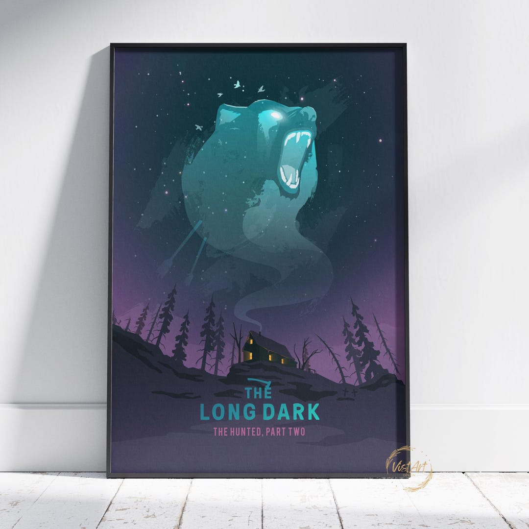 The Long Dark Poster Survival Game Wall Art Rolled Canvas Print High ...