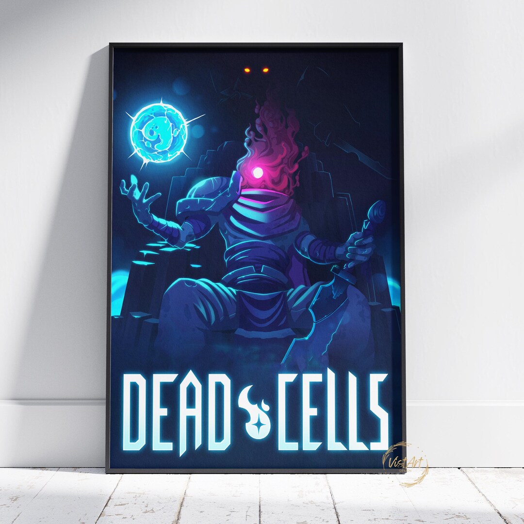 Dead Cells Poster the Beheaded Wall Art Rolled Canvas Print High ...