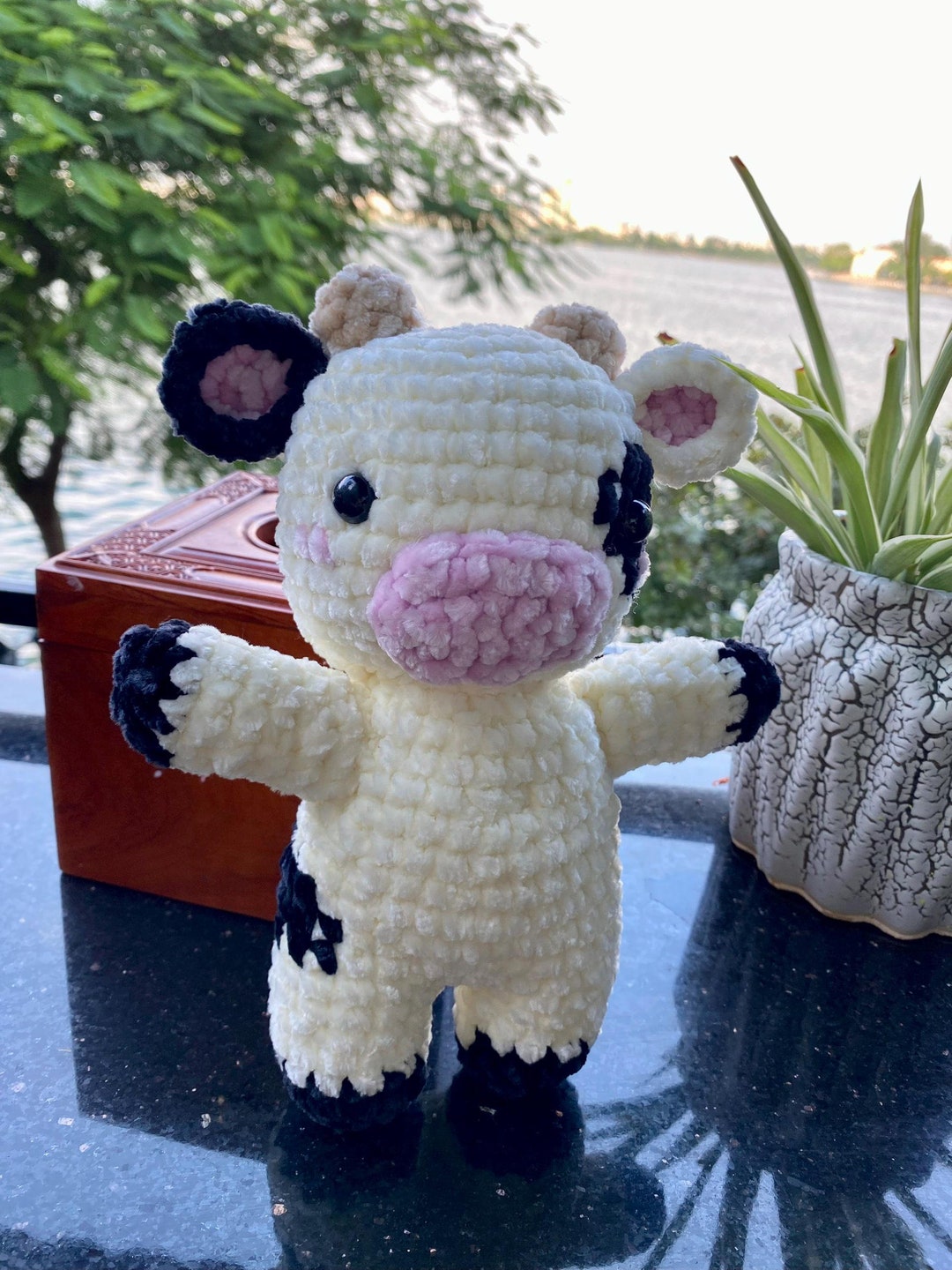 Baby Cow Crochet Pattern PDF, Milk Cow Crochet Pattern, Cow Plush ...