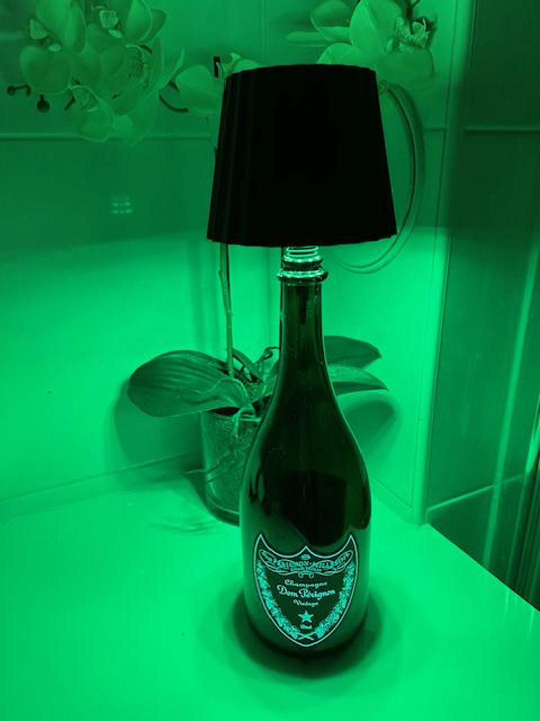 Dom Perignon Cordless Rechargeable Table Lamp - Etsy