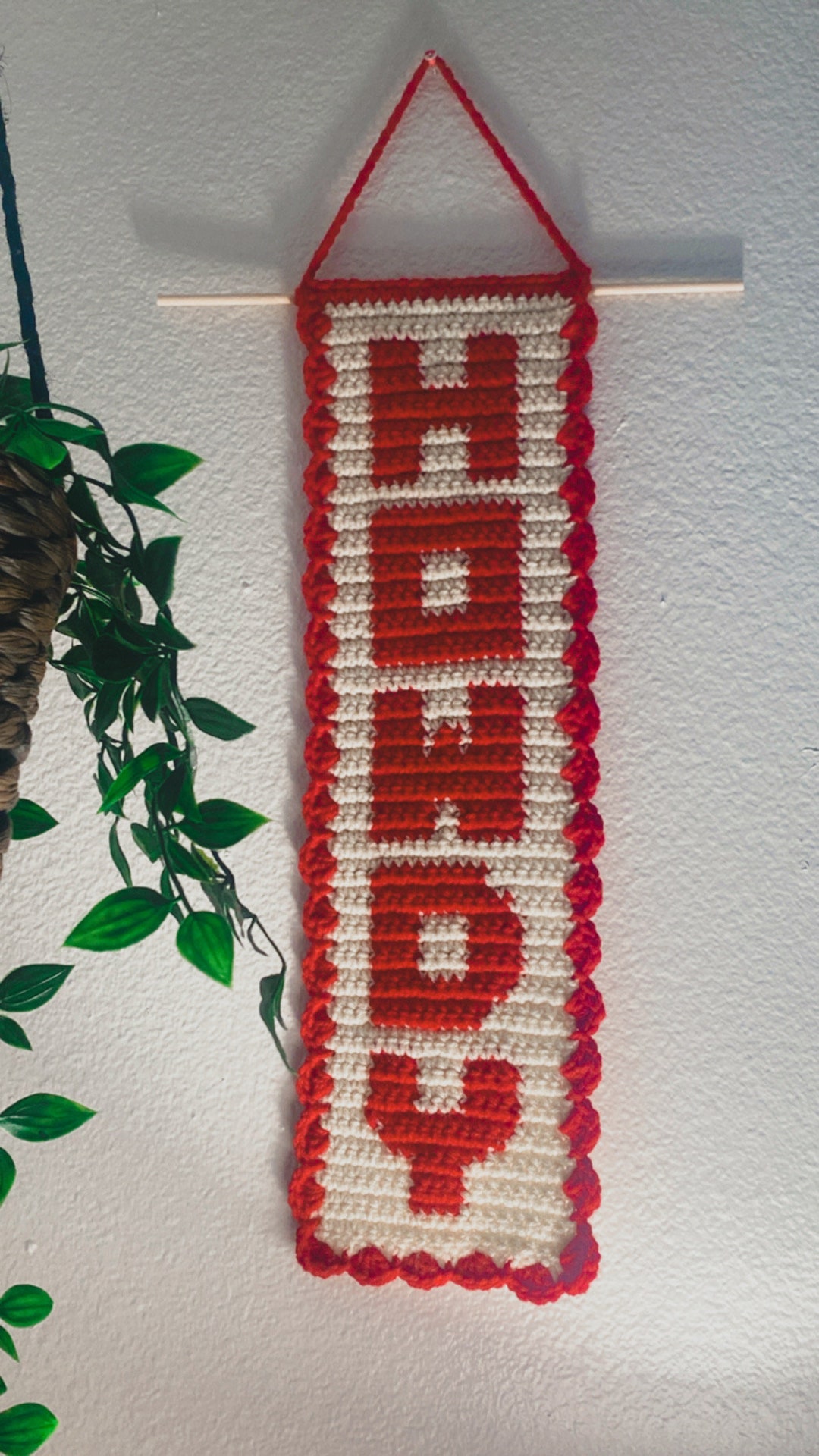 Howdy Western Crochet Wall Hanging Tapestry - Etsy