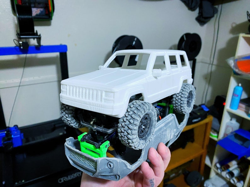 3D Printed Jeep Cherokee 155mm Wheel Base FITS TRAXXAS TRX4M - Etsy